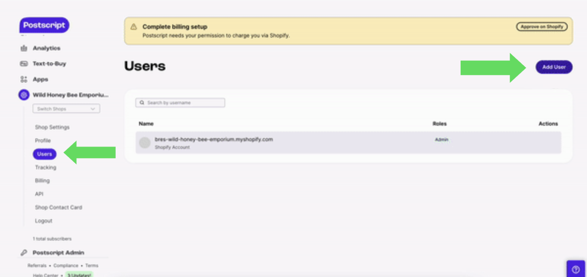 Postscript - Platform Access – Black Crow AI
