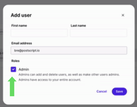 Postscript - Platform Access – Black Crow AI